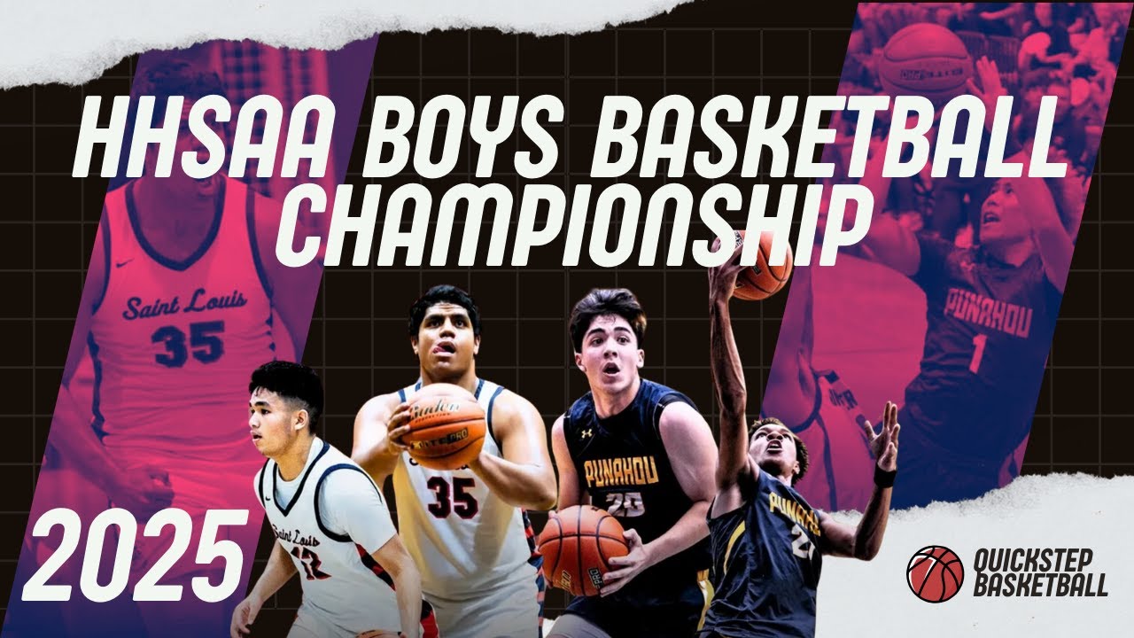 HHSAA D1 Boys Basketball Championship - Punahou vs Saint Louis (Full ...
