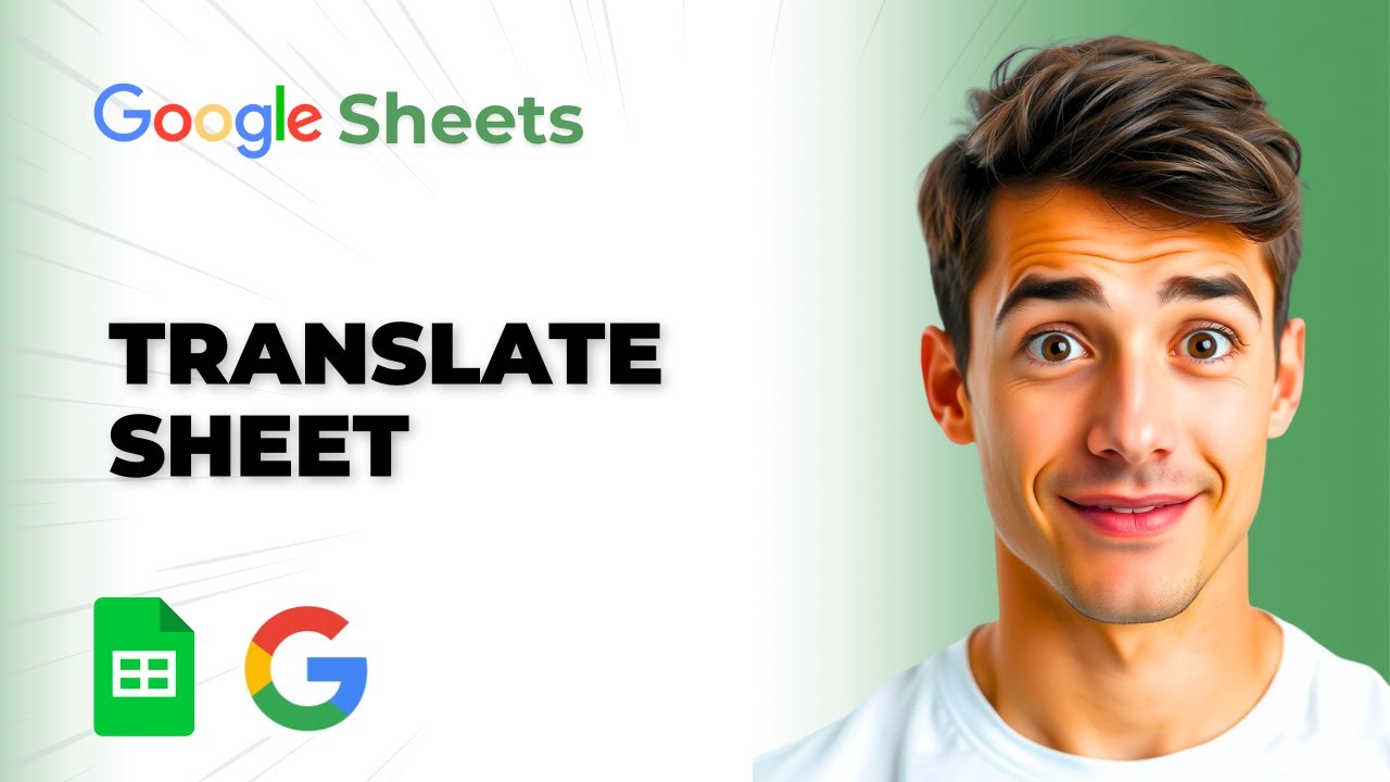 How To Quickly Translate In Google Sheets (Easiest Way) (2026 Guide) - YouTube