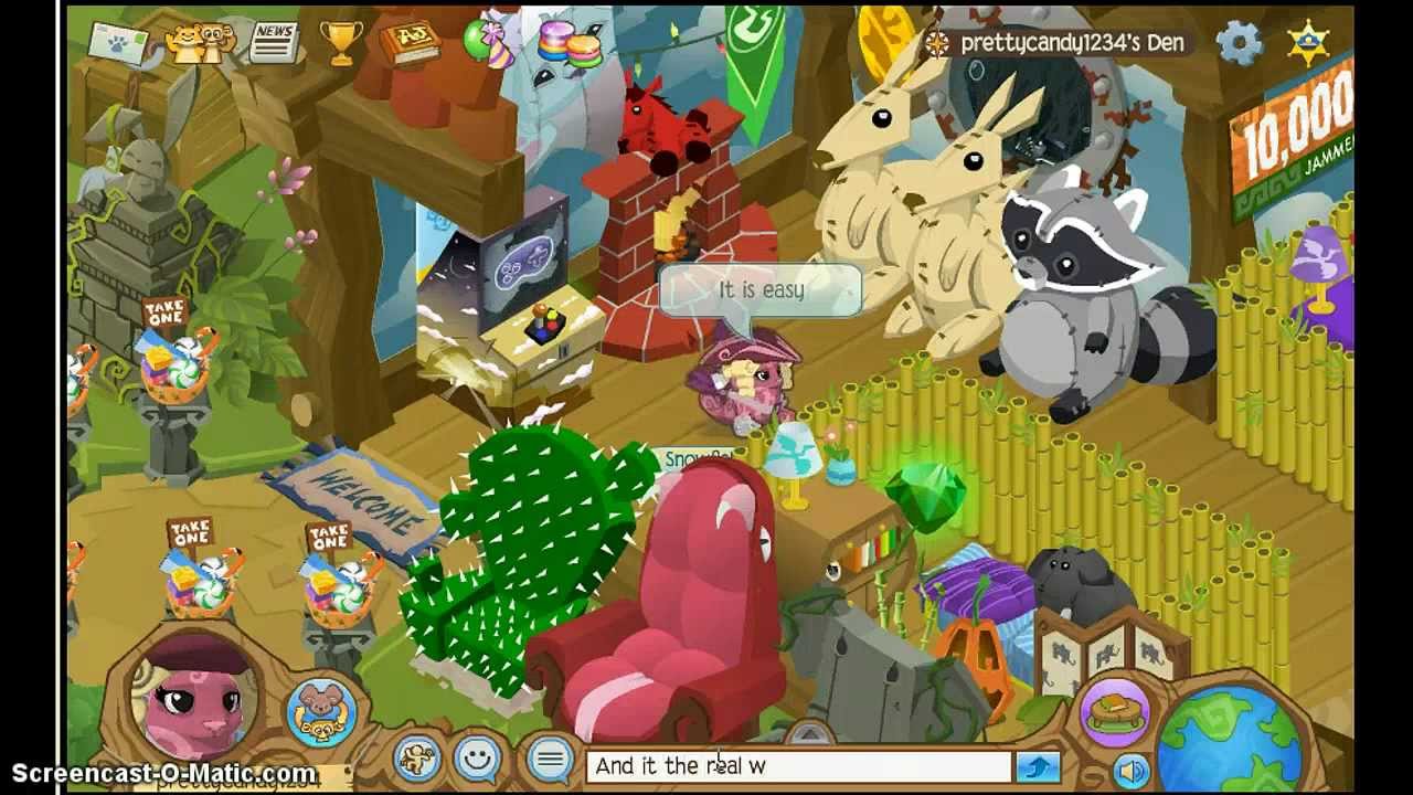 Animal Jam: How to get items (Original way, No scam or hack) - YouTube