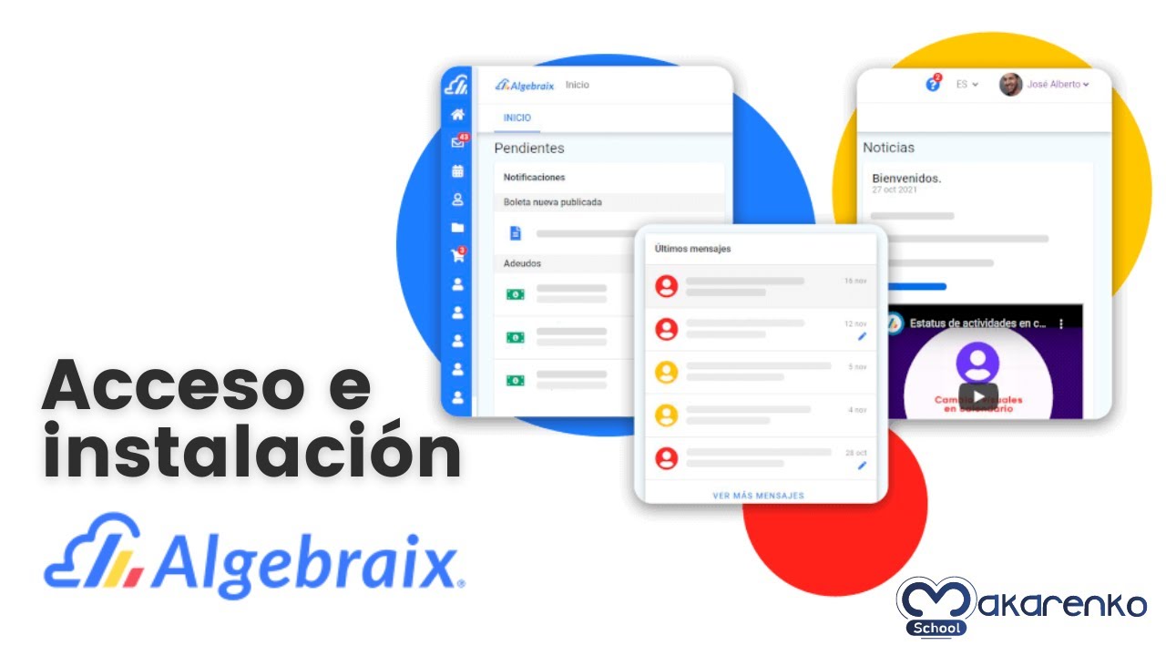 Acceso e instalación de Algebraix - YouTube