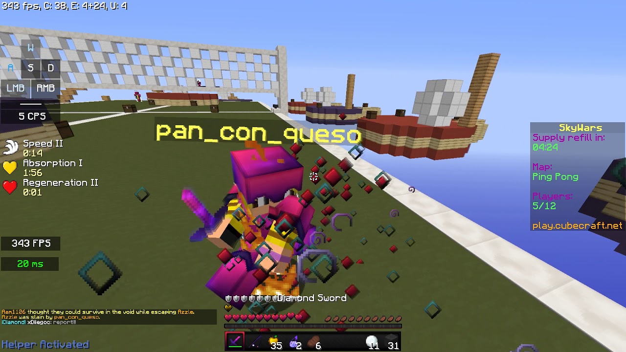 pan_con_queso kill aura, speed, antiknockback - YouTube