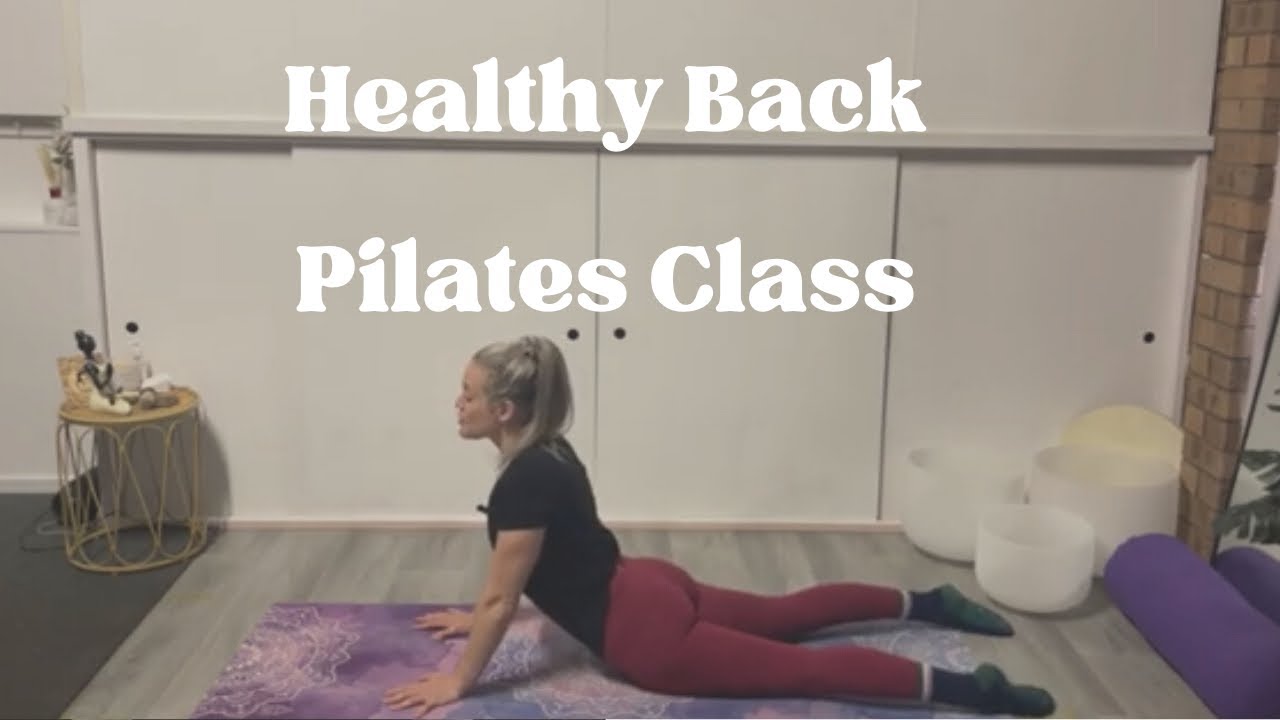 Healthy Back Pilates Class || 15 minutes || no equipment - YouTube