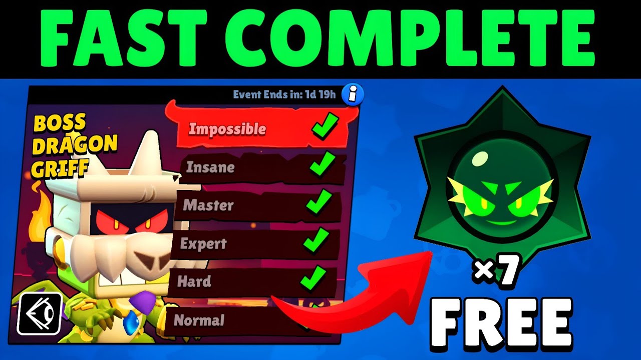How To Beat IMPOSSIBLE Boss Dragon GRIFF 🔥 Pro Tips & Tricks | Brawl ...