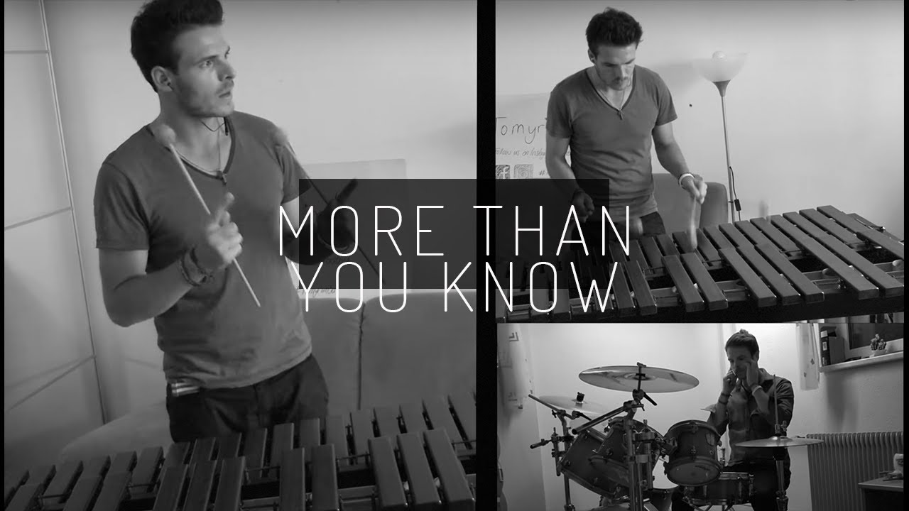 More than you know - Marimba Cover - YouTube