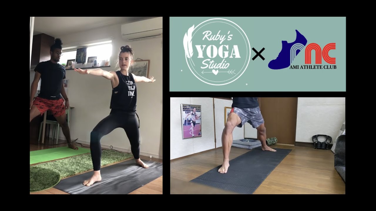 【Ruby's YOGA Studio】新シリーズ！アスリートが実践！動画を見ながら一緒にできる簡単自宅ヨガ - YouTube