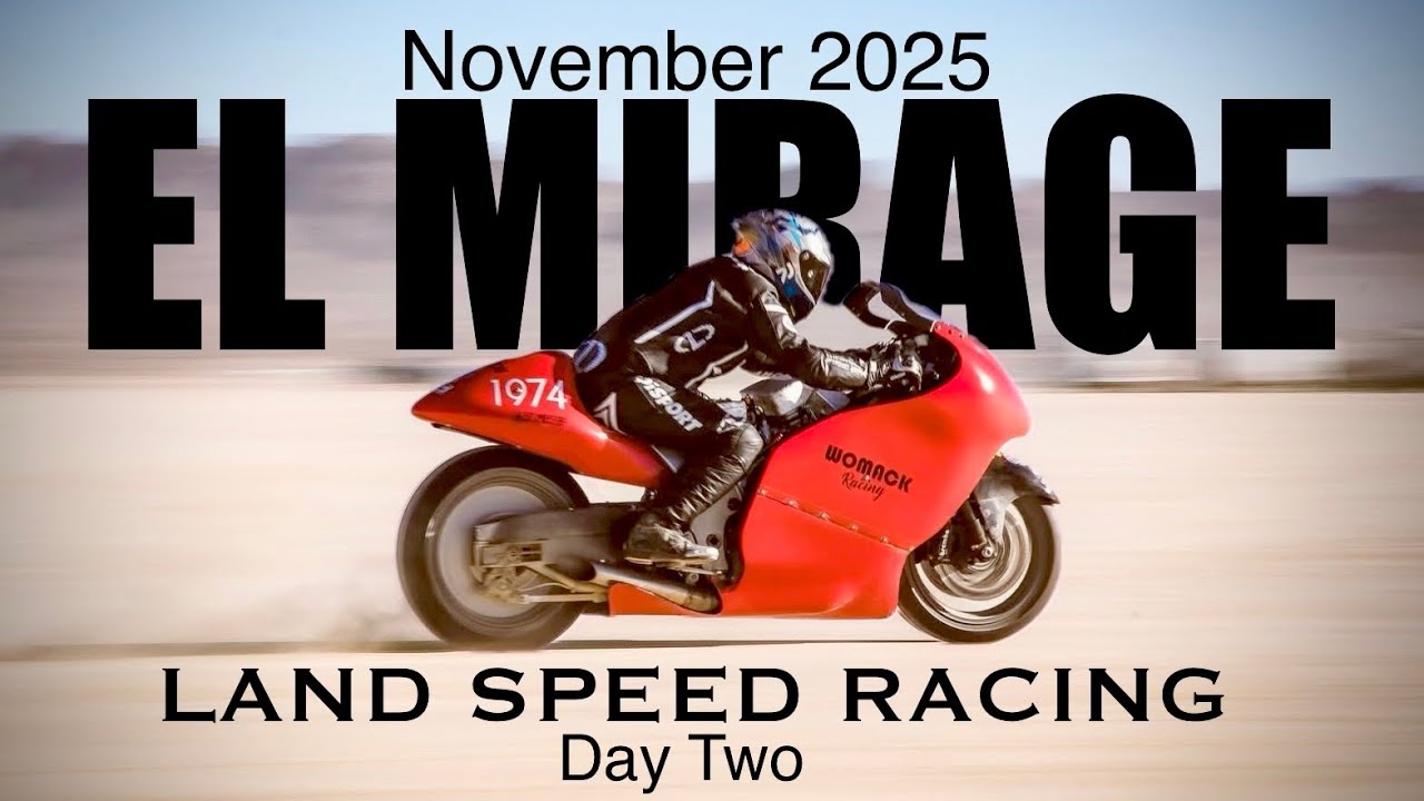 FINAL S.C.T.A. RACE OF 2025 El Mirage Land Speed Racing November Day 2 ...