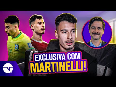 GABRIEL MARTINELLI: SONHO DA CHAMPIONS, TIME DO CORAÇÃO, BRIGA PELA TITULARIDADE NA SELEÇÃO E MAIS!