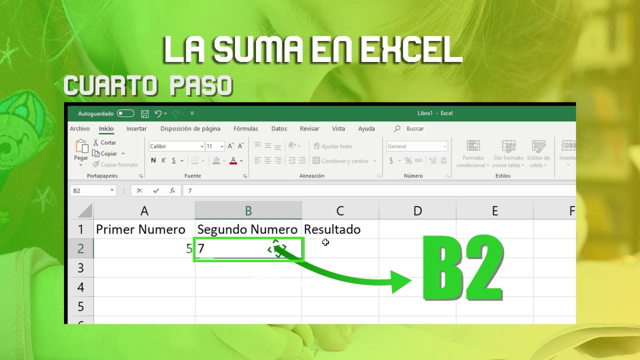 La Suma En Excel - Excel explicado Para Niños - YouTube