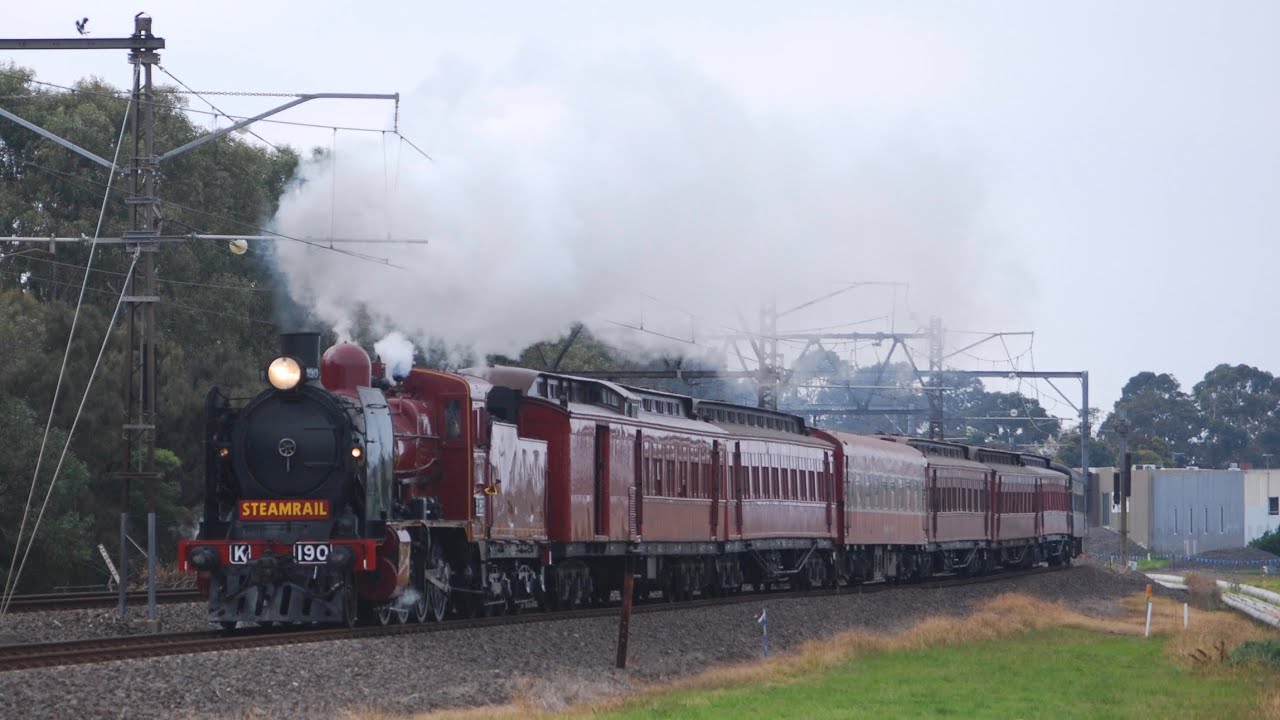 Steamrail's Rail & Sail Tour - YouTube