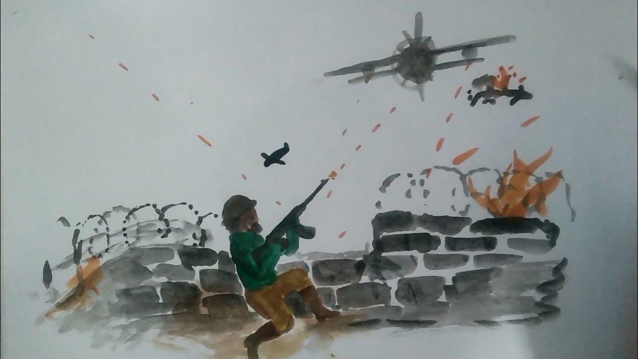 Man Made disaster Drawing - YouTube