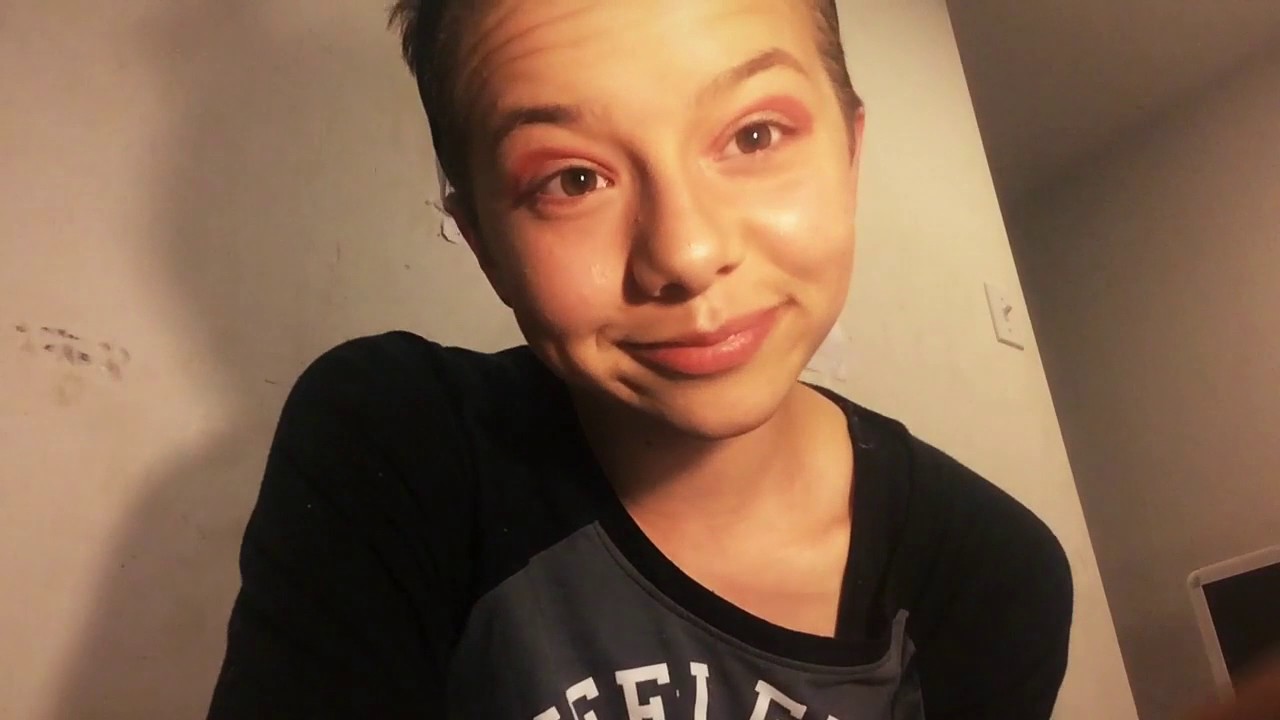 Fiery makeup tutorial - YouTube