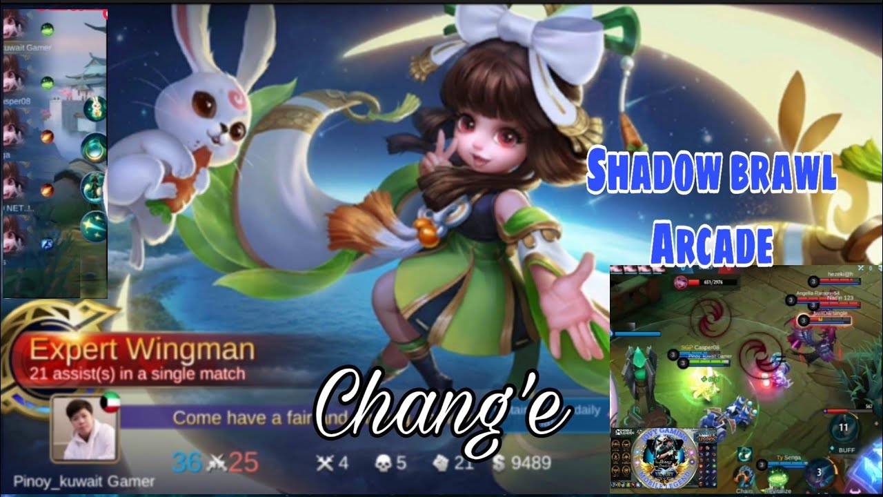 Chang'e vs. Alice in shadow brawl Arcade GamePlay - YouTube