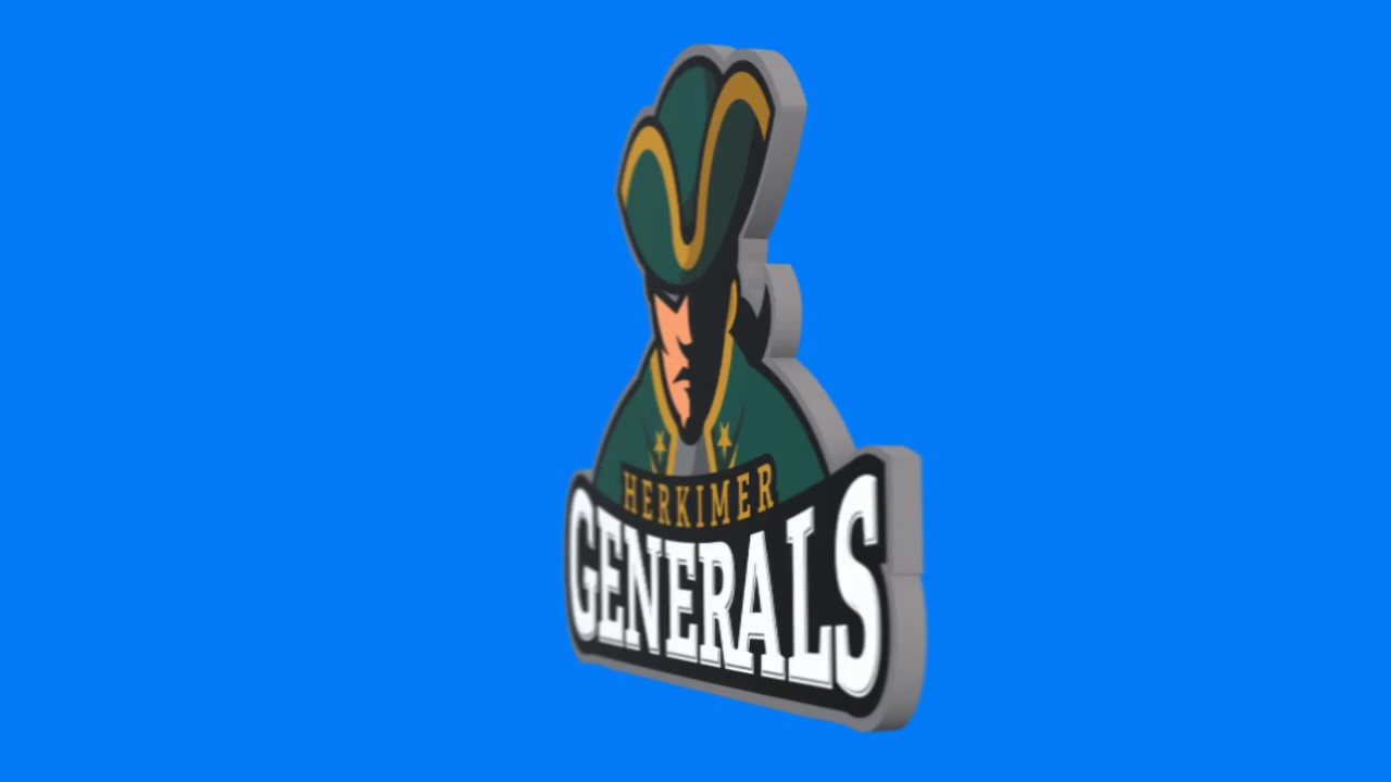 herkimer generals logo chroma - YouTube