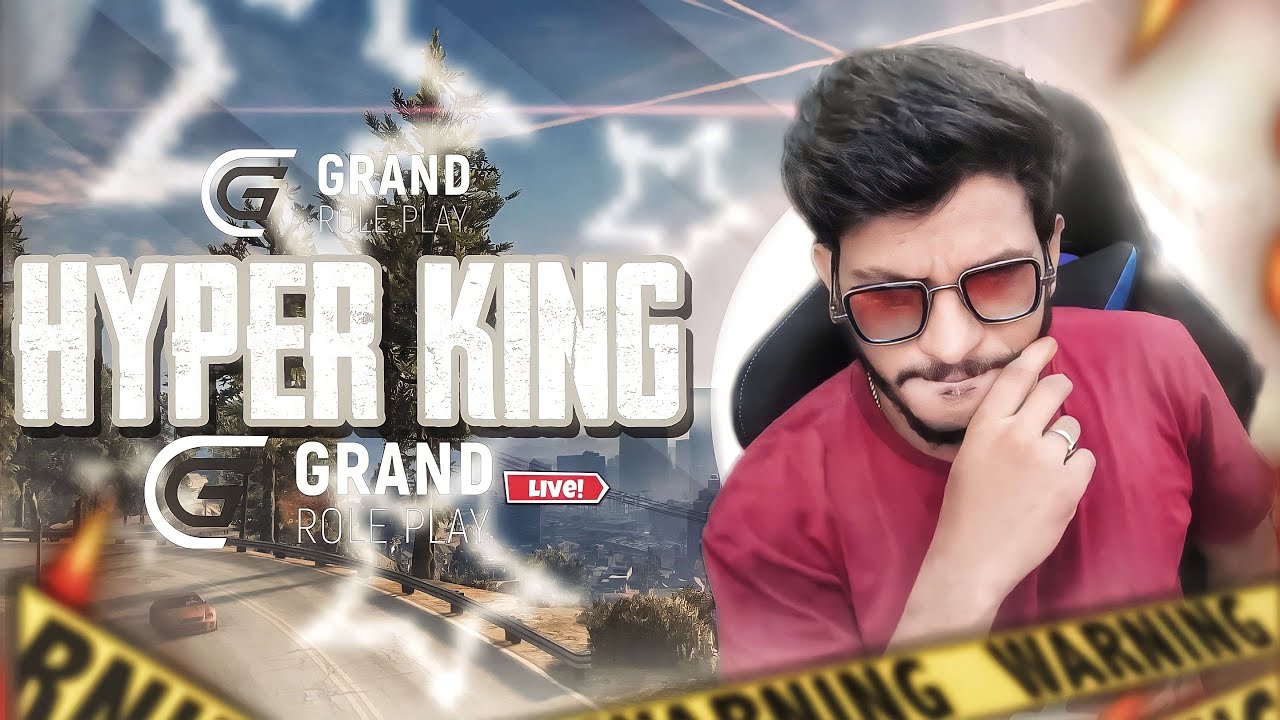 Hyper King Going To School || GTA 5 Grand RP || Hyper King - YouTube