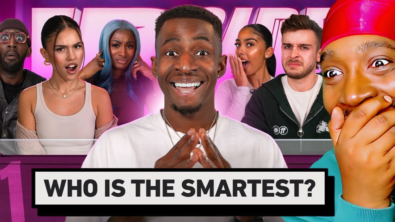 THE SMARTEST AMERICAN REACTS TO WHO IS THE SMARTEST? (SIDEMEN INSIDE ...