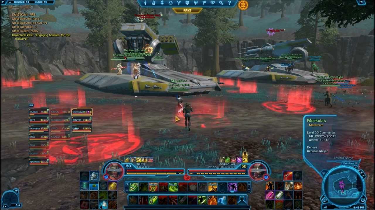 SWTOR Firebrand - Stormcaller Tanks Denova Sm 16 man Clèéf ( Ghingur 2 ...