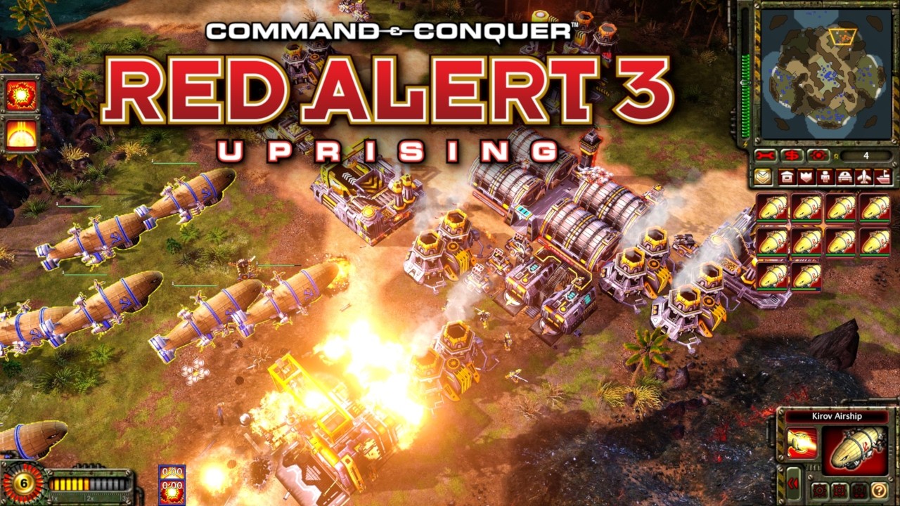 Soviet Union in Apocalypse Mountain - Red Alert 3: Uprising in 4k Ultra ...