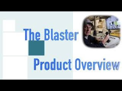 The Blaster Robotic Blasting Arm - Product Overview - YouTube