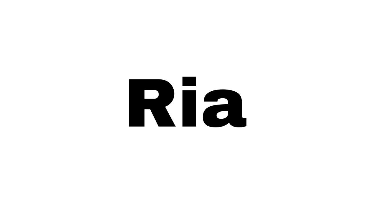 What is Ria in Hindi | Ria kya hota hai | Geographical Terms - YouTube