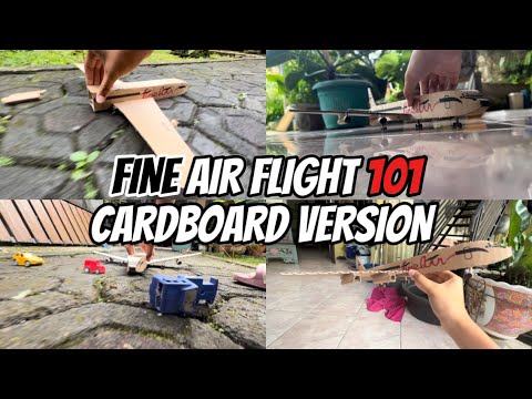 Fine Air Flight 101 Crash (Cardboard Version) - YouTube