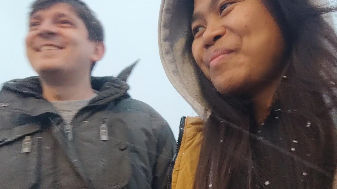 VLOG 7 || FIRST TIME MAKA EXPERIENCE NG SNOW || FILIPINO- ROMANIAN ...
