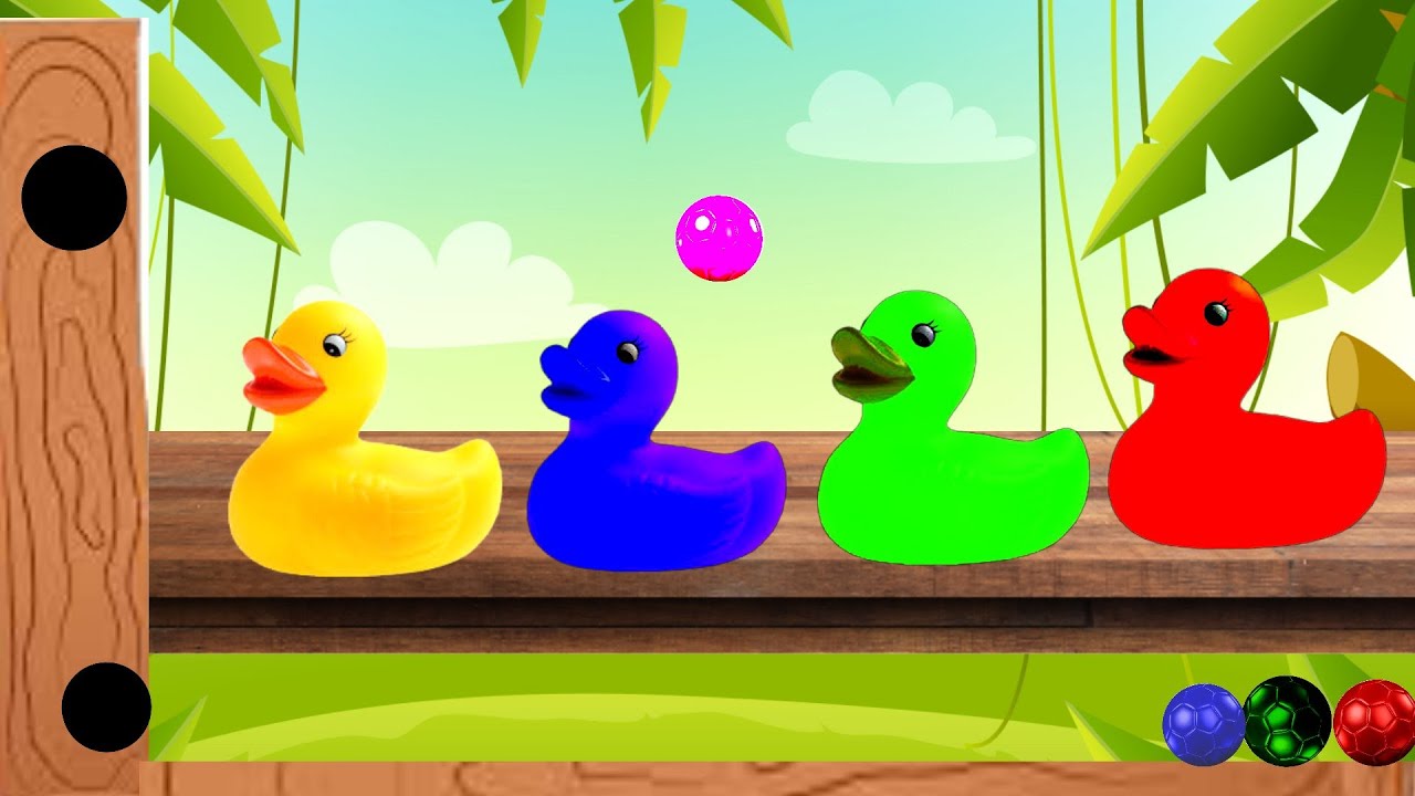 Learn Duck Color Change | Learning Color Song For Kid's | champion child tv 🧸🧸#gtavhindi - YouTube