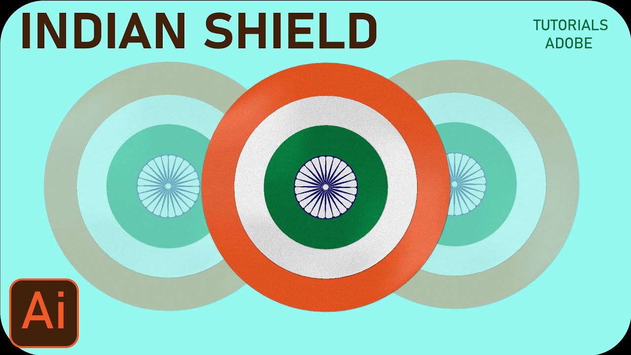 INDIAN SHIELD ( HOW TO CREATE INDIAN SHIELD IN ILLUSTRATOR CC2021 ...