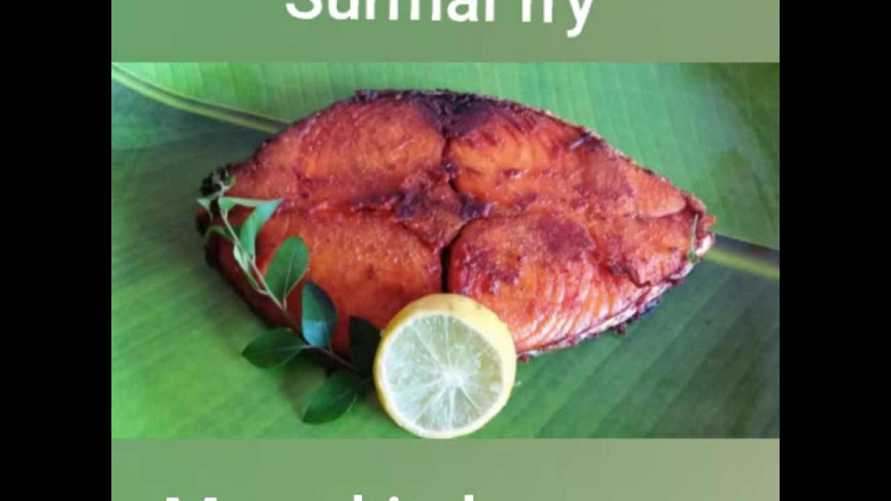 Surmai fish fry /Crispy fish fry recipe / Fish rava fry/How to make ...