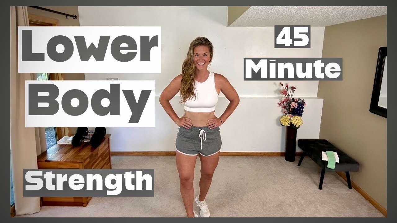 Lower Body SHAKY Strength // Leg Day // Dumbbell & Bodyweight Strength ...