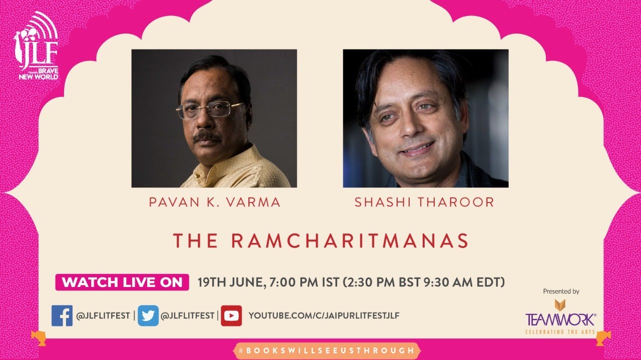 The Ramcharitmanas - Pavan K. Varma and Shashi Tharoor in conversation ...