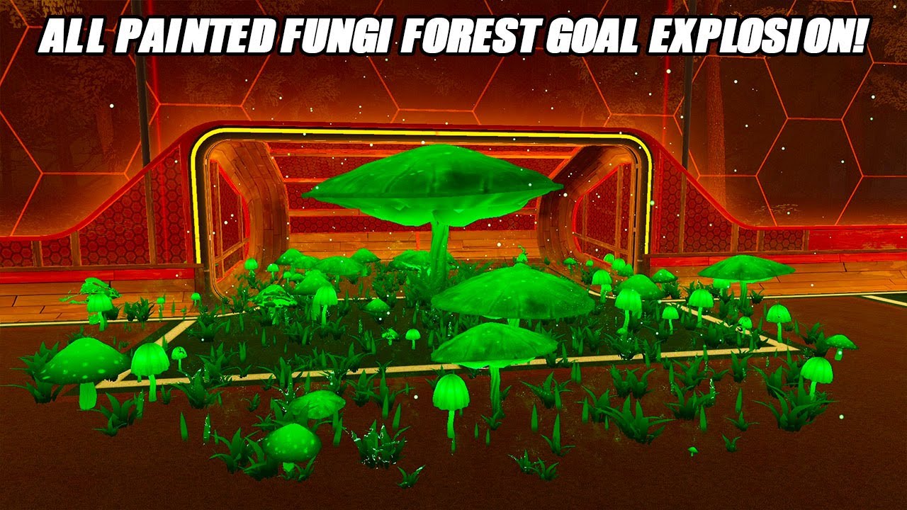 Showcasing All *NEW* Painted "FUNGI FOREST" Exotic Goal Explosion ...