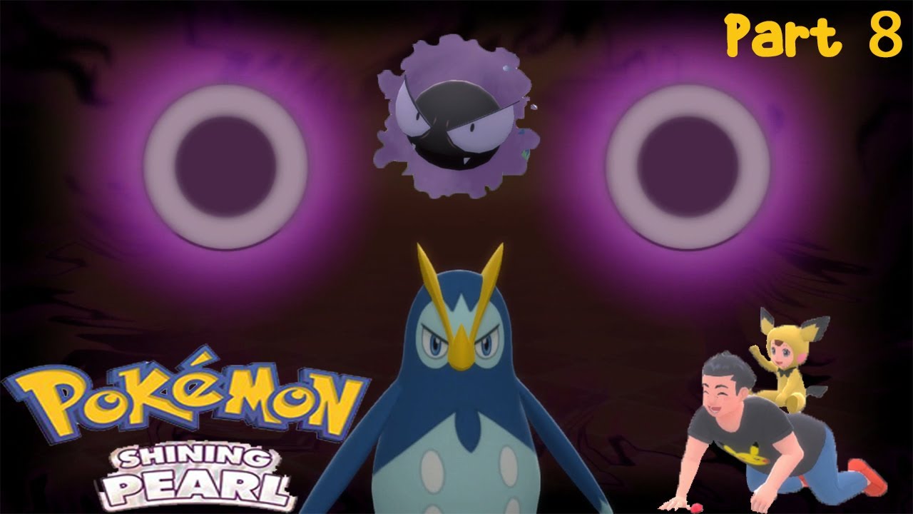 The Haunted Tower | Pokemon Shining Pearl: Gameplay Playthrough (Part 8 ...