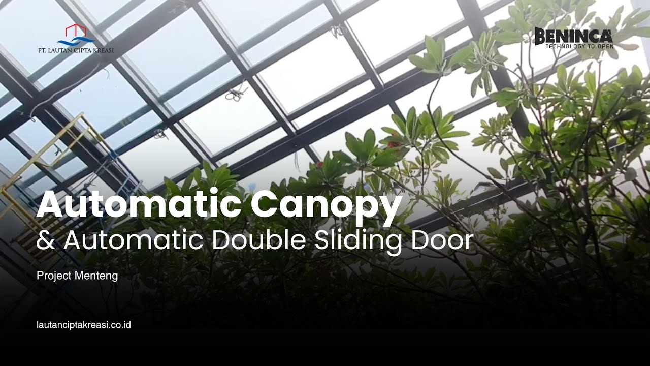 Automatic Canopy & Automatic Double Sliding Door - Project Menteng ...