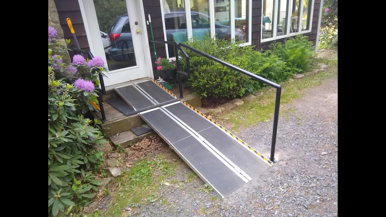 Welding Job: Ramp Handrail - YouTube