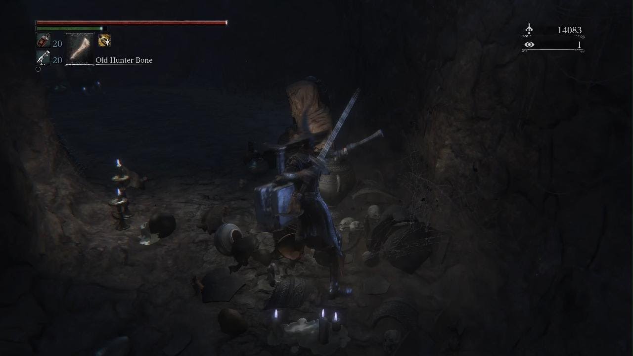 bloodborne random chest with red jelly - YouTube