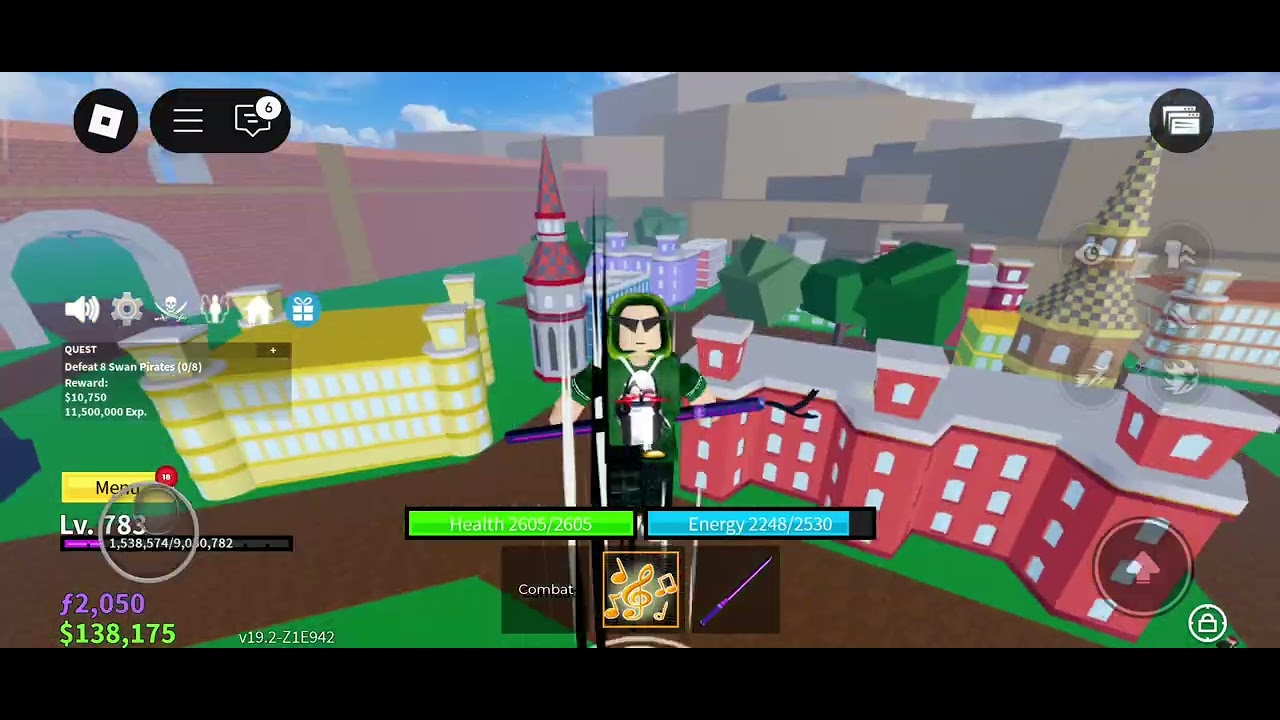 Tada BLOX FRUIT SECOND SEA IN ROBLOX - YouTube