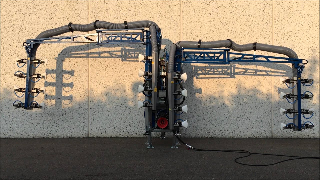 31 - atomizzatore multifilare scavallante over row multi row sprayer ...