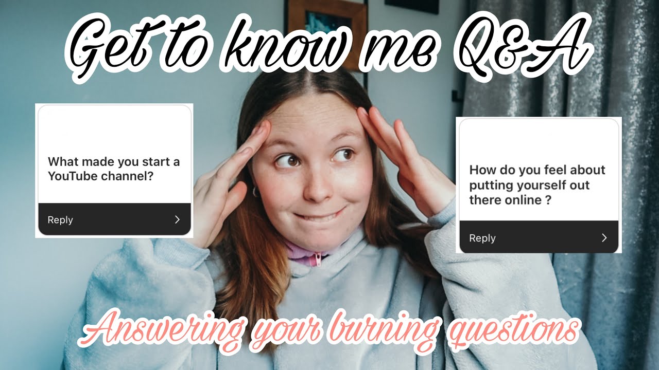 Get to Know me Q&A | Answering your burning questions | Jen Murray ...