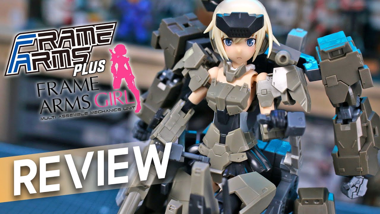 Frame Arms Girl Gourai-Kai with Gourai Exosuit - Kotobukiya UNBOXING ...