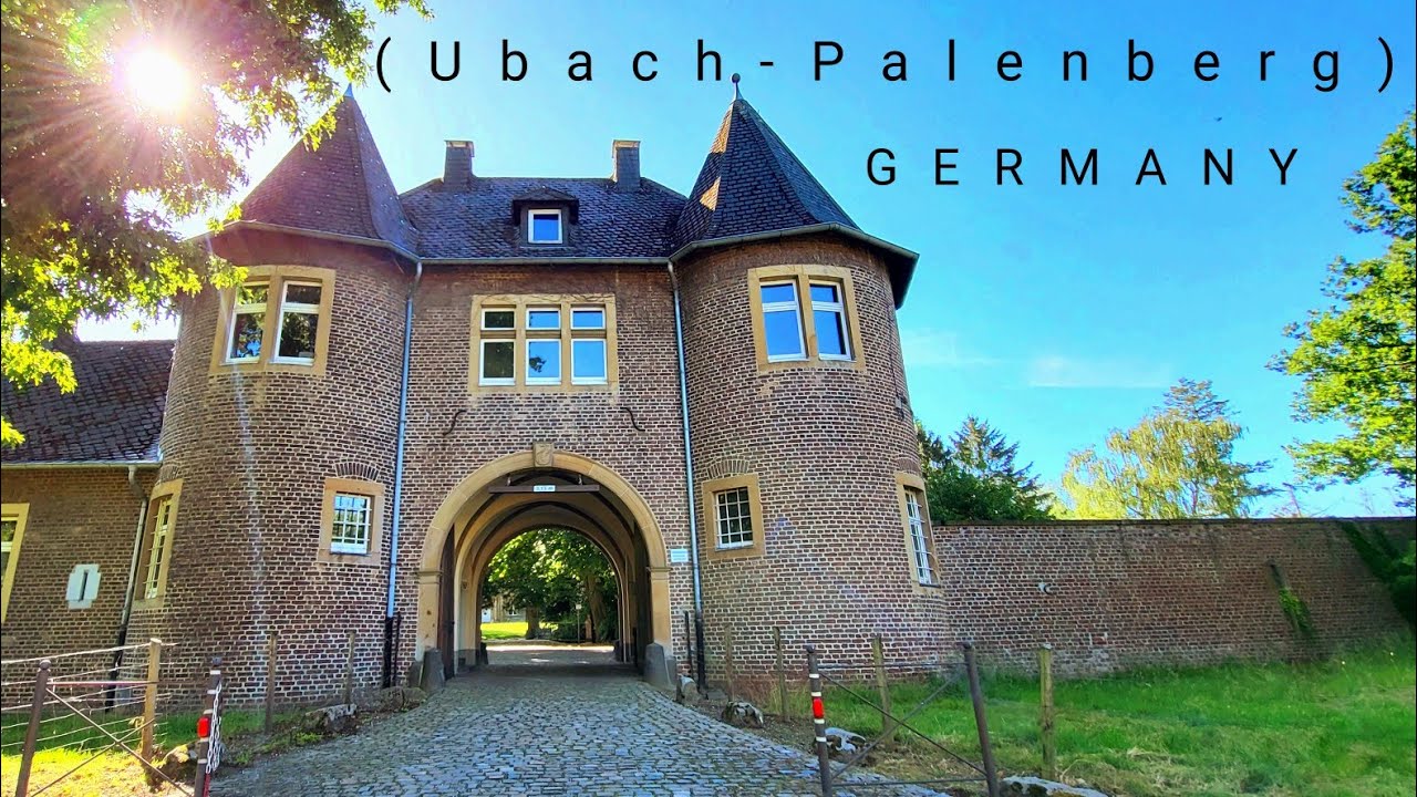 Hiking～Travel～(13)GERMANY～Ubach-Palenberg(Schloss Zweibruggen)(Romerbad ...