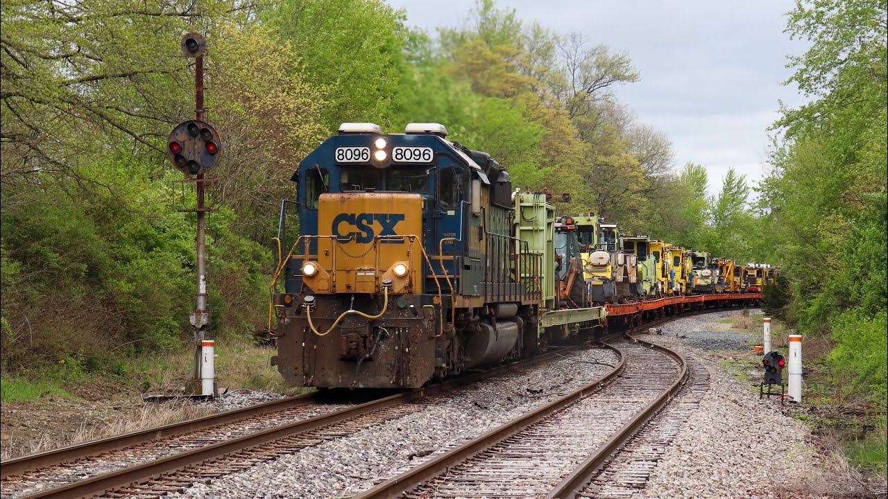 Chasing Trains Along the CSX Indiana Subdivision! 5/7/22 - YouTube