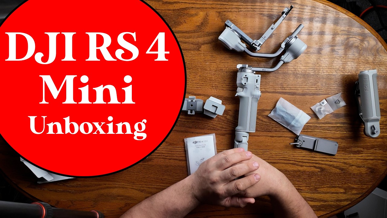 DJI RS 4 Mini Unboxing Video - YouTube