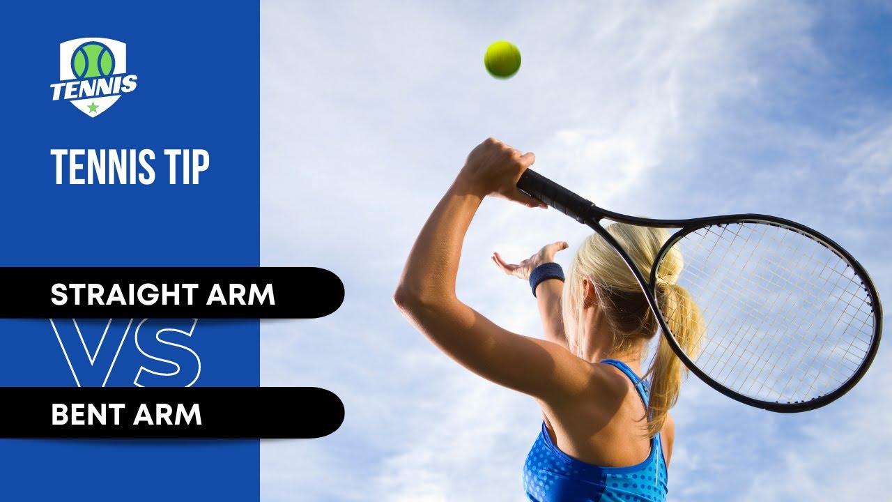 Tennis Straight Arm Bent Arm vs Straight Arm Forehand New Video - YouTube