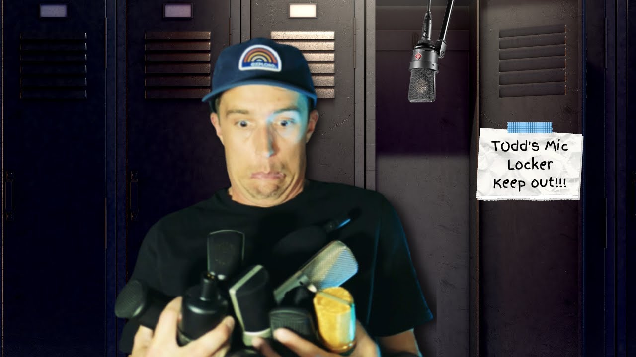 My Condenser Microphone Locker Tour - YouTube