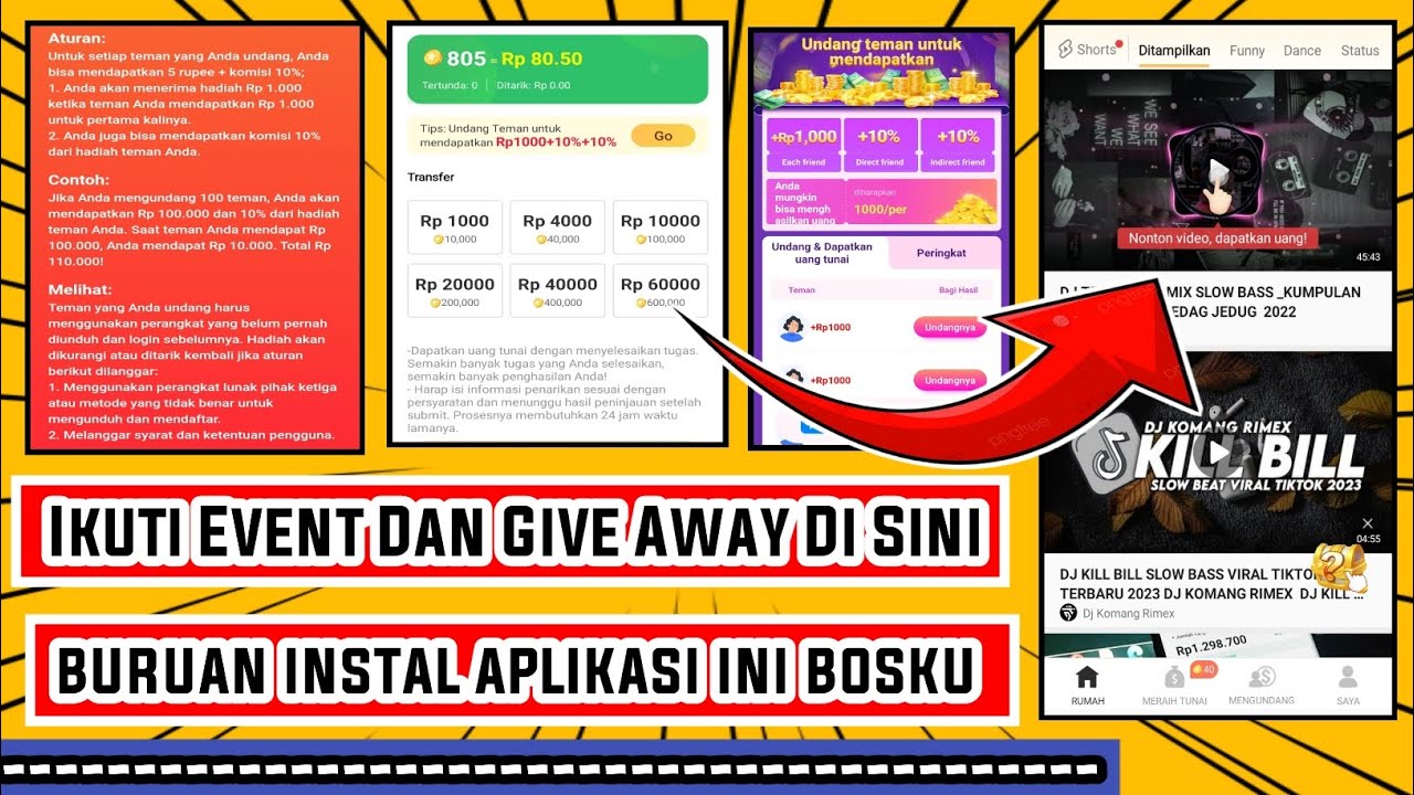 Money Tube Aplikasi Penghasil Uang Terbukti Membayar 100% Work Cair ...