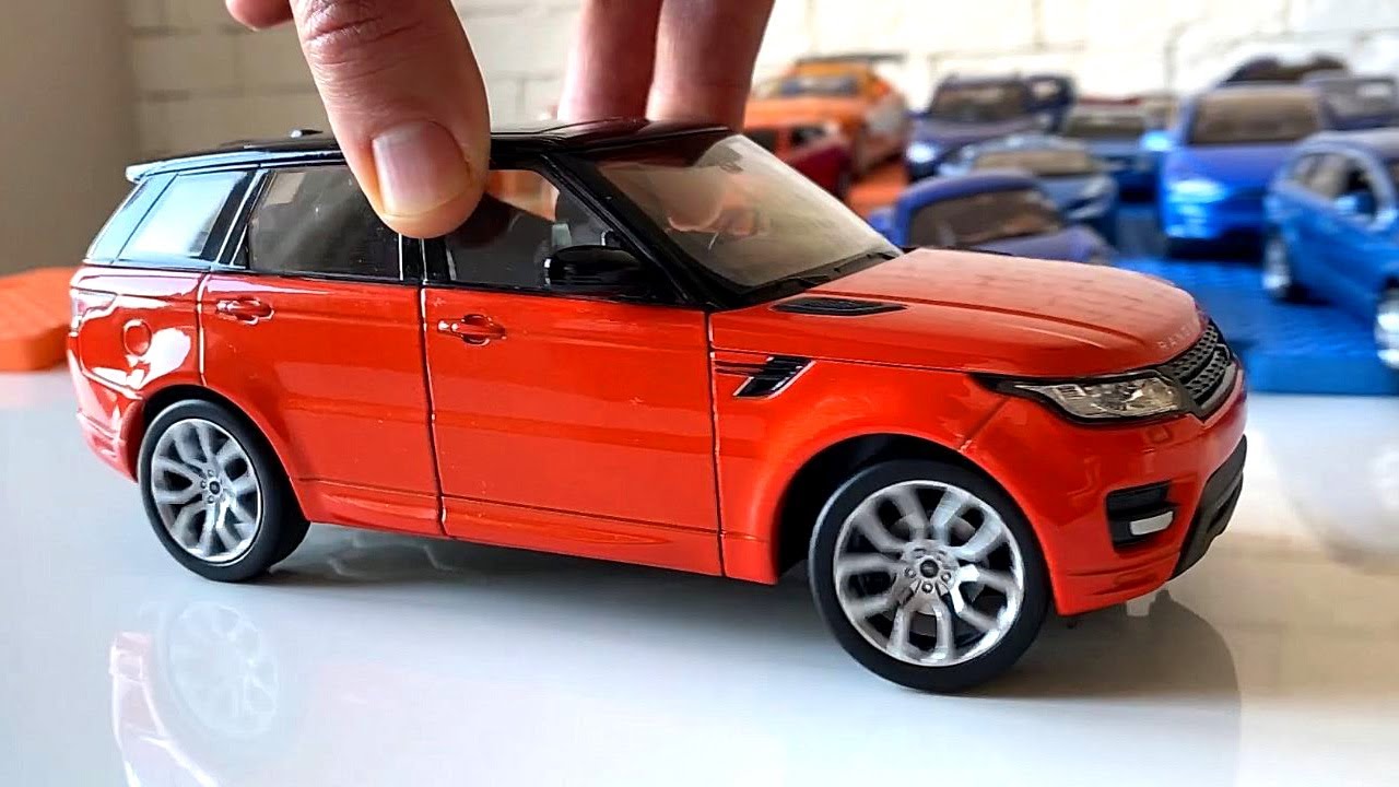 We show a collection of orange cars, spin them in our hands - YouTube