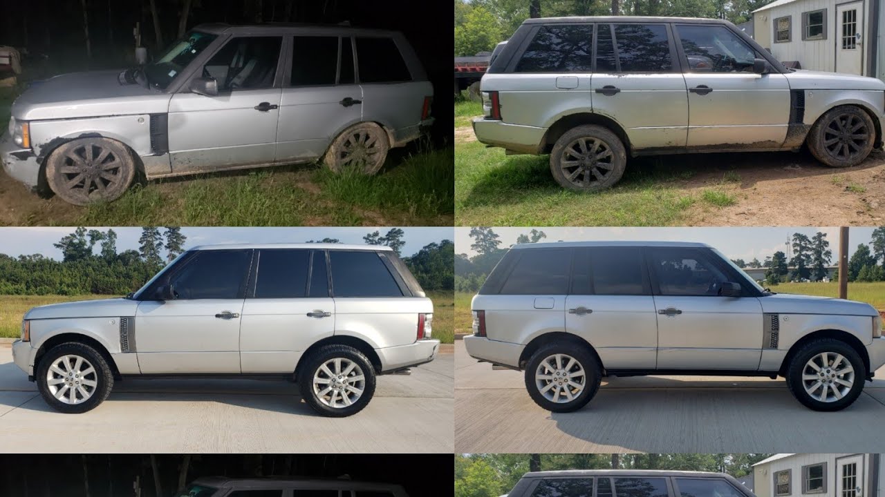 Saving a supercharged Range Rover from the scrap yard - YouTube