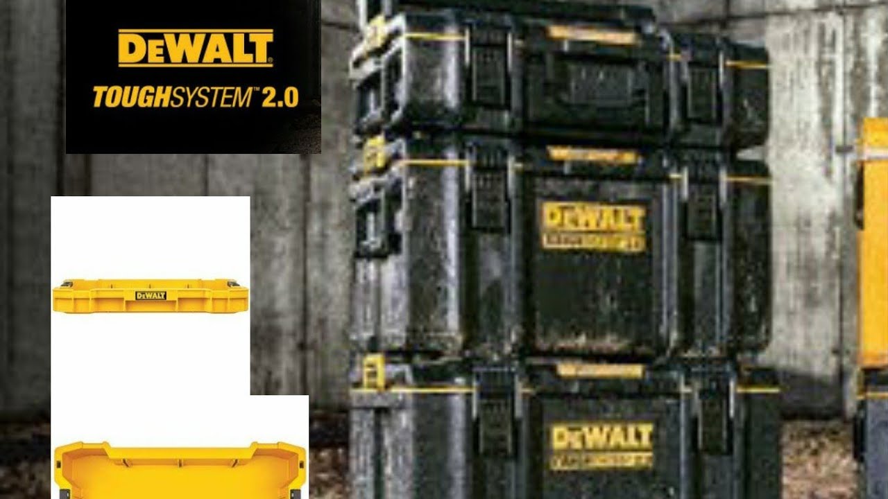 Dewalt Toughsystem 2.0 And Accessories Has Arrived - YouTube