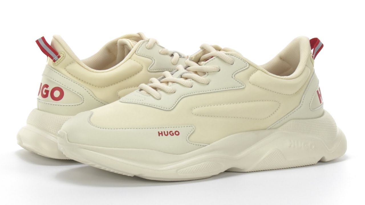 HUGO Running Style Sneakers with Thick Rubber Sole SKU: 9953740 - YouTube