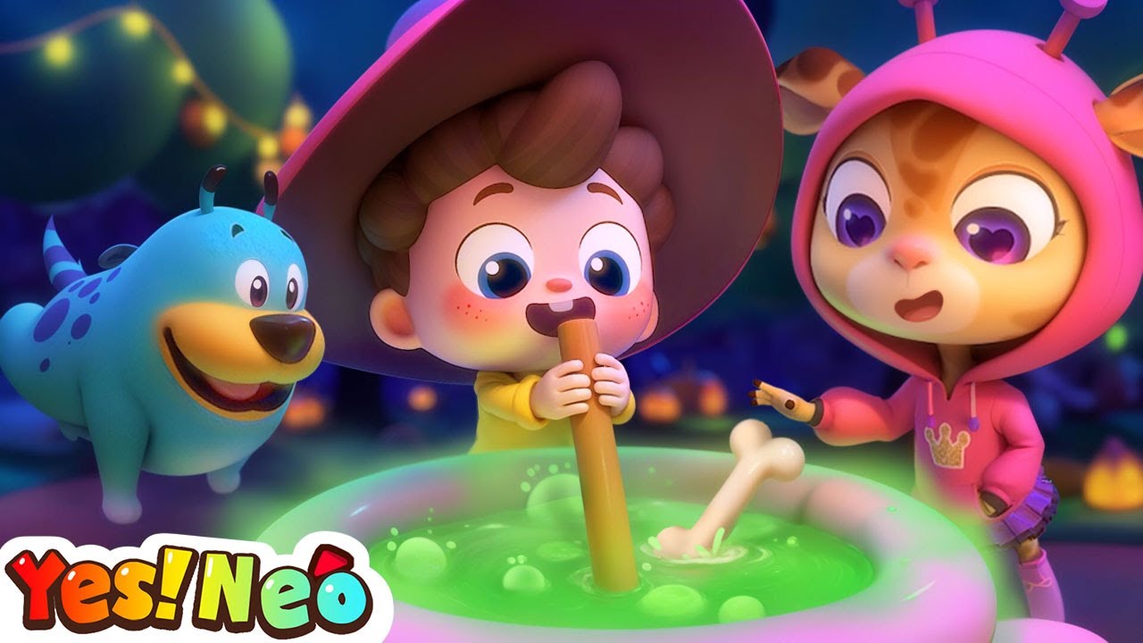 Magical Halloween Brew | Spooky Monster | Kids Songs & Cartoons ...